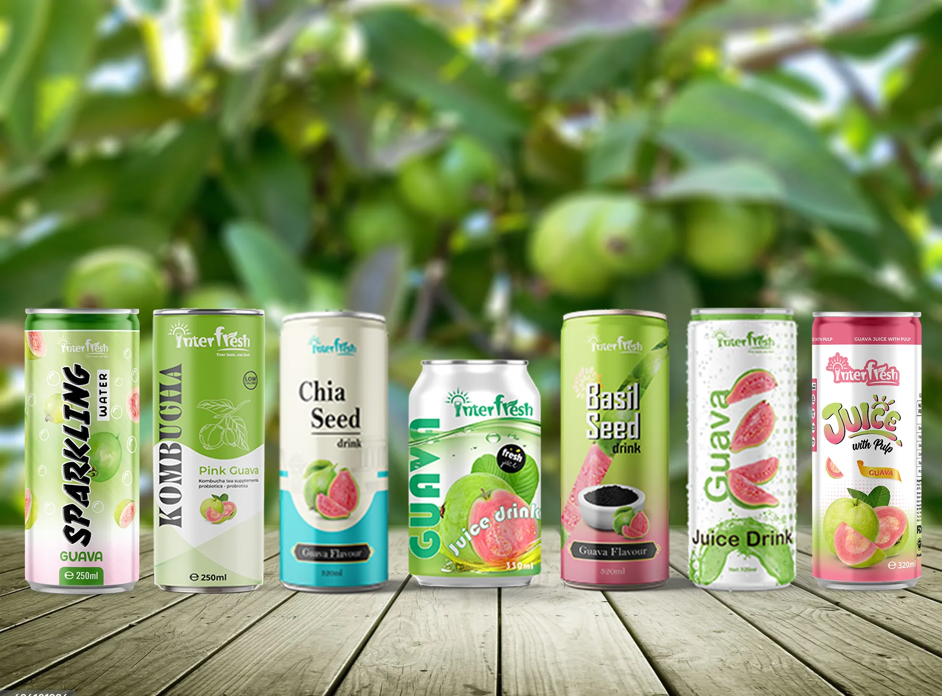 Guava Flavour Beverages Manufacturer & Exporter | OEM Fruit Drink Supplier - Interfresh.com.vn