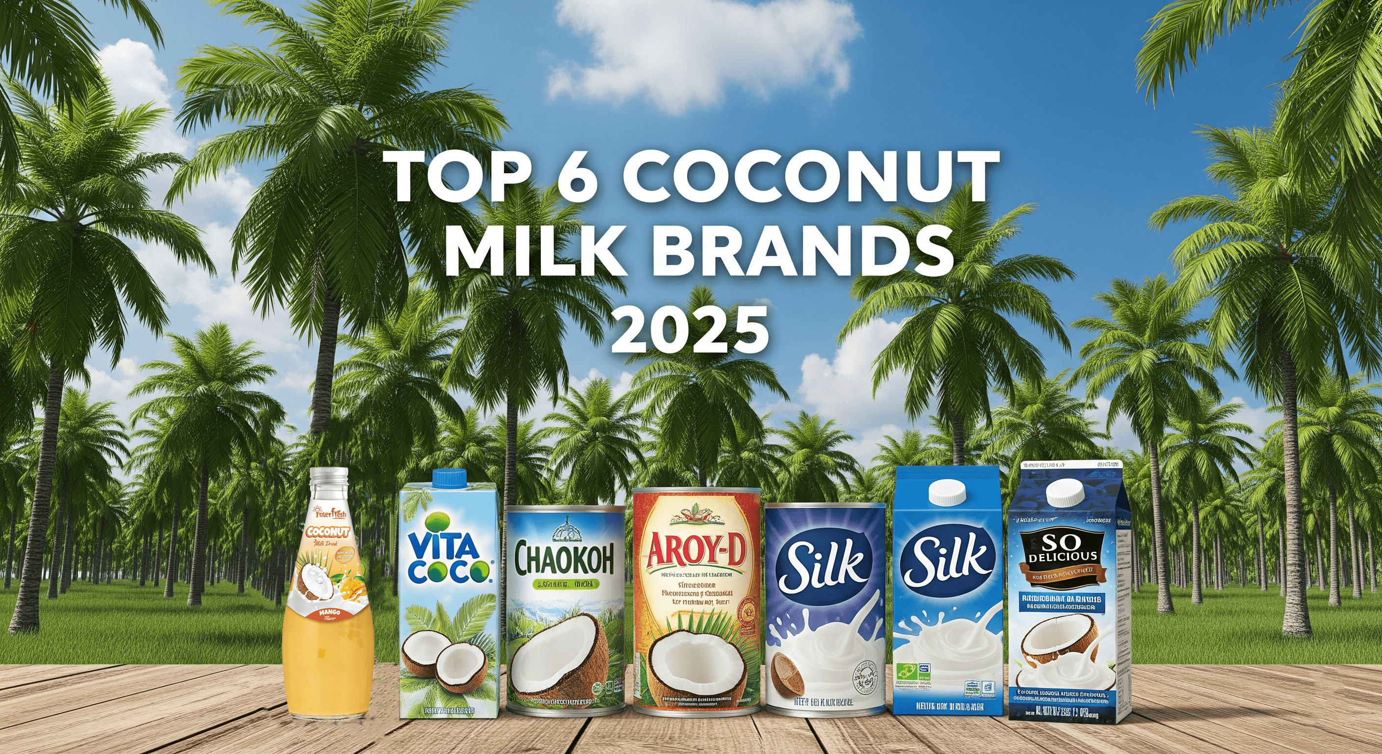 Discover The Top 6 Coconut Milk Brands Around The World In 2025 ...