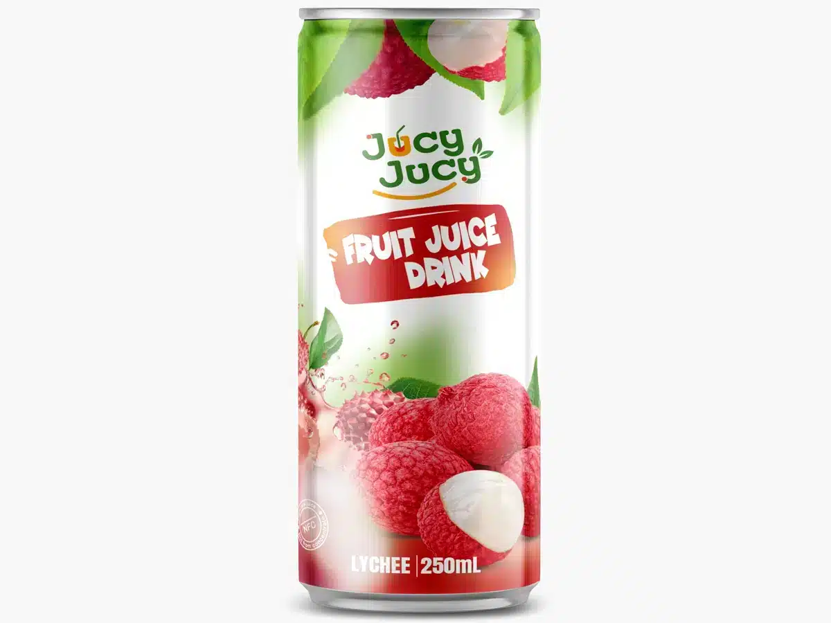 Jucy Jucy 250ml Lychee Juice Drink – B2B Export & Custom Packaging ...